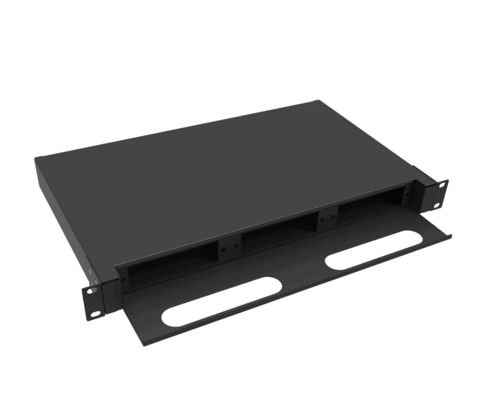 FotonGuide Fiber Optic Patch Panel (Unloaded) 19” Rack Mount, 1U ...