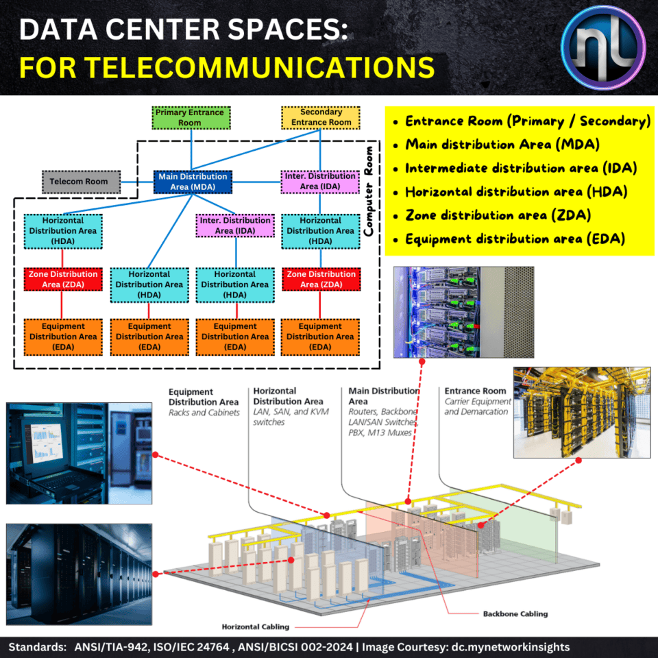 Data Center Spaces for Telecommunications - Northern Link