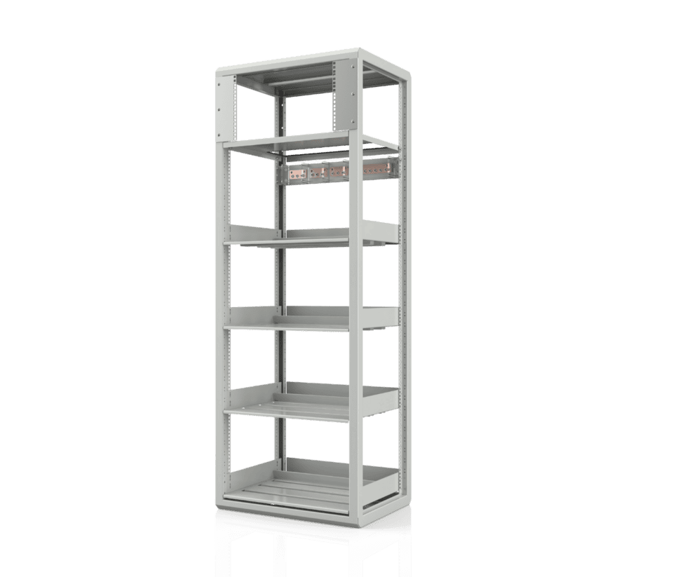 CosmiVault Battery Rack, W670xD510xH1850, with 4 Battery Shelves ...