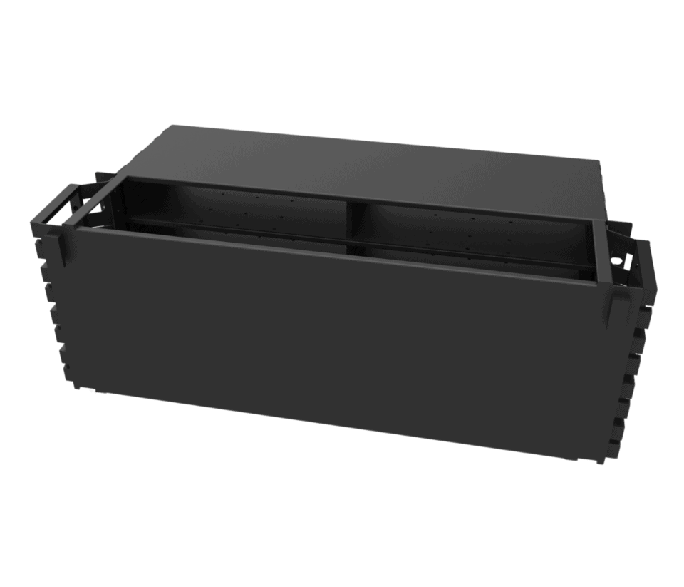 FotonShield HD Cassette Type Fiber Patch Panel (Empty), 19" 4RU - Fits ...