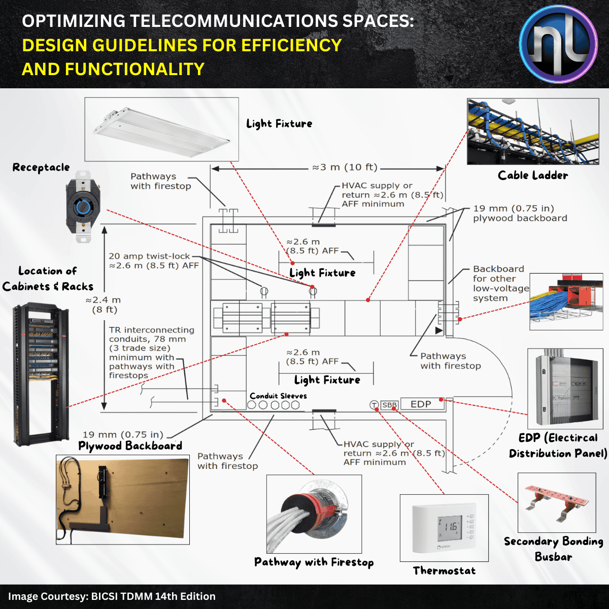 Optimizing Telecommunications Spaces : Sizing & Design Guidelines for ...