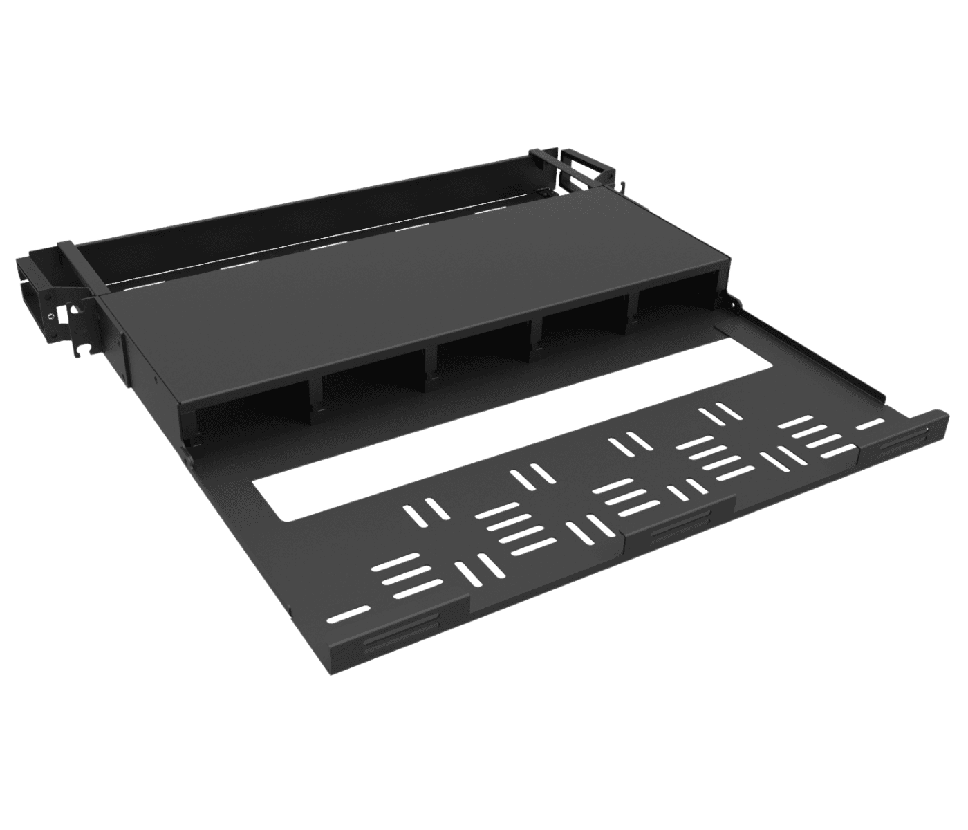 FotonShield MD Cassette Type Fiber Patch Panel (Empty), 19" 1RU - Fits ...